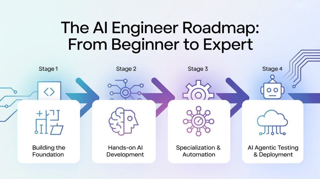 AI Engineer Roadmap 2026: Learn Skills, Tools & Career Path