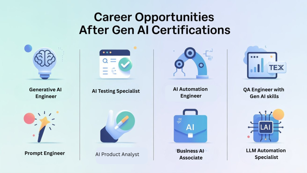 Top Online Gen AI Certification Programs for Beginners 2026